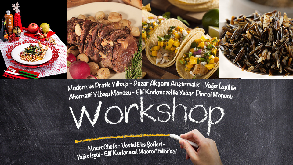 MacroAtelier’de 4 Farklı Workshop! | Macro&More